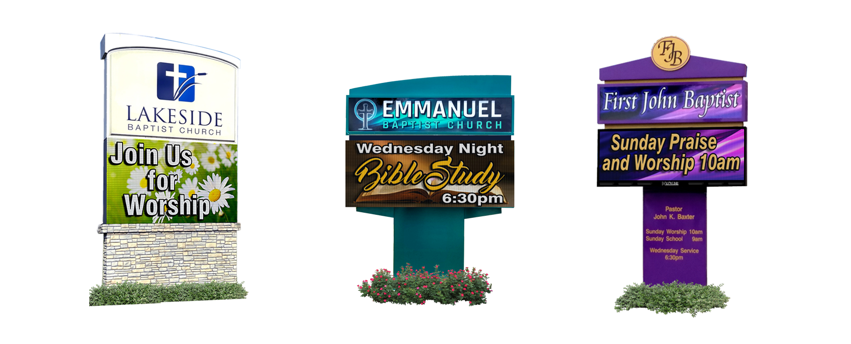 Church Signs - Signs Unlimited SC